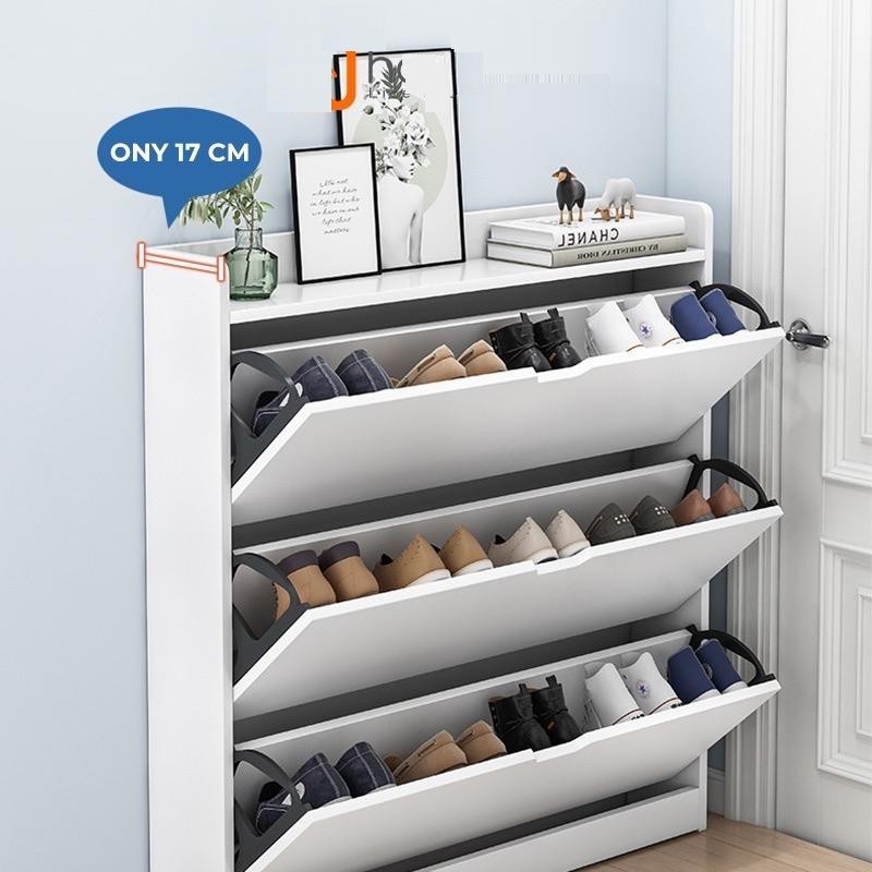 Rak Sepatu Minimalis - Inverio Furniture