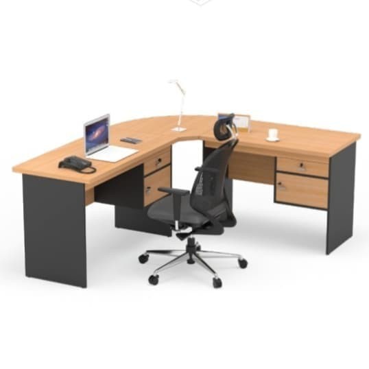 Meja Kantor Set Direktur - Inverio Furniture