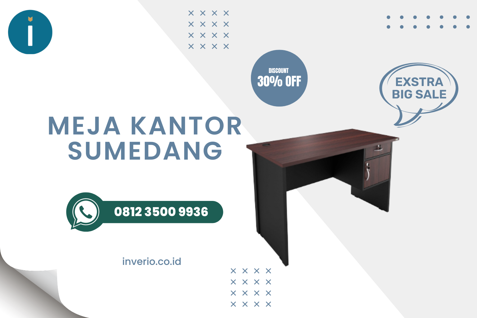 meja kantor Archives - Inverio Furniture