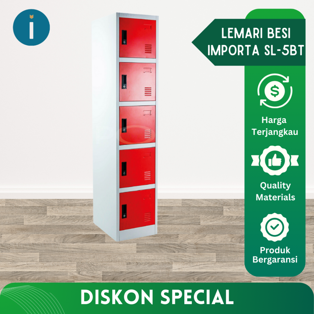 Lemari Besi Importa SL-5BT - Inverio Furniture