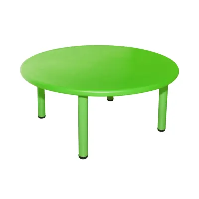 Meja Sekolah Informa Yaris Round – Hijau - Inverio Furniture